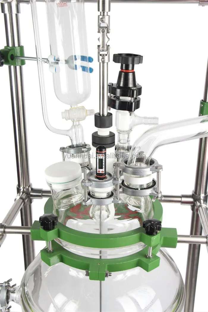 Chemical And Pharmaceutical Double Jacket Reactor With Frequency ...