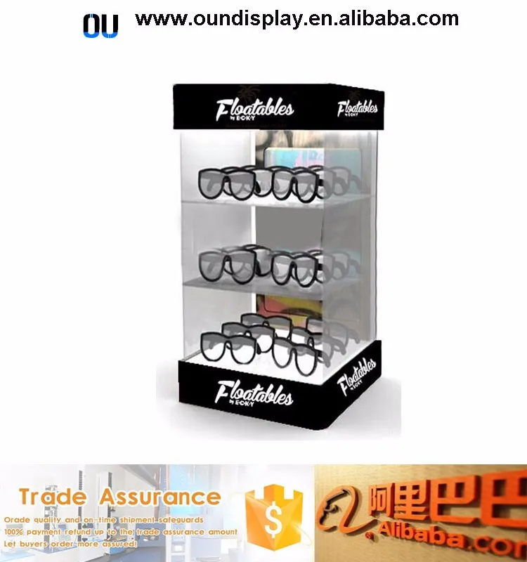 Crazy Contact Lenses Organizer Acrylic Colored Contact Lenses Display ...