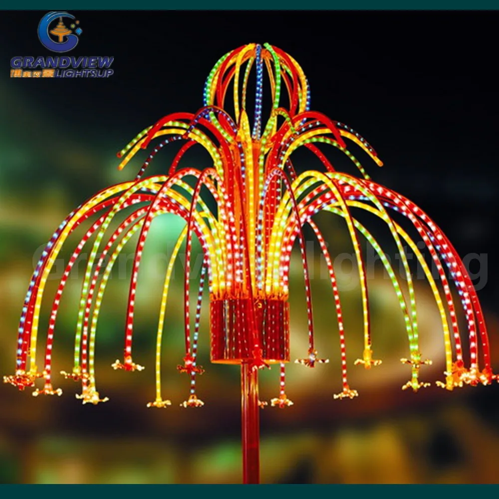 Outdoor Colorful Led Christmas Firework Light Sr006 - Buy Led Firework ...