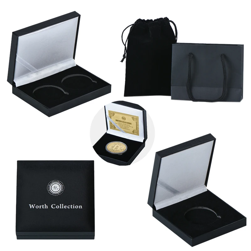 Hot Sale Customized Coin Boxes Of New Product Coin Case Gold Silver ...
