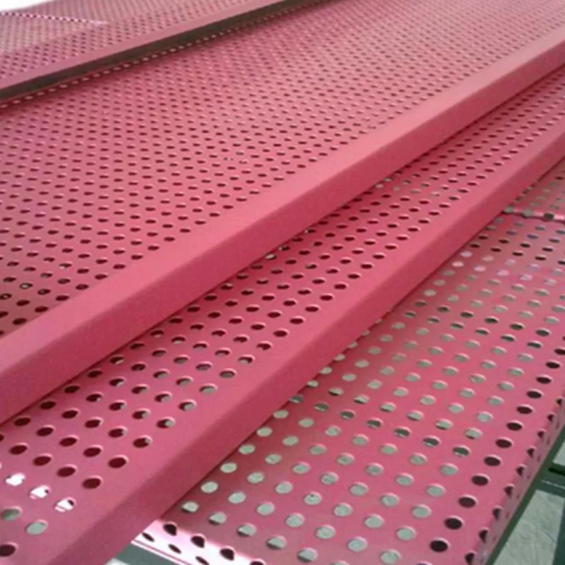 Round Hole Pattern Perforated Metal Mesh - Durable & Versatile