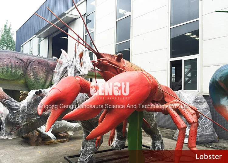 Remote Control Animal Statue - Animatronic Lobster Model