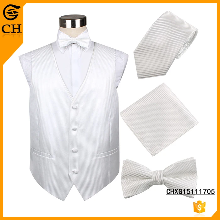 Chunhe Custom Fashion White Formal Snooker Waistcoats Suit For Men ...