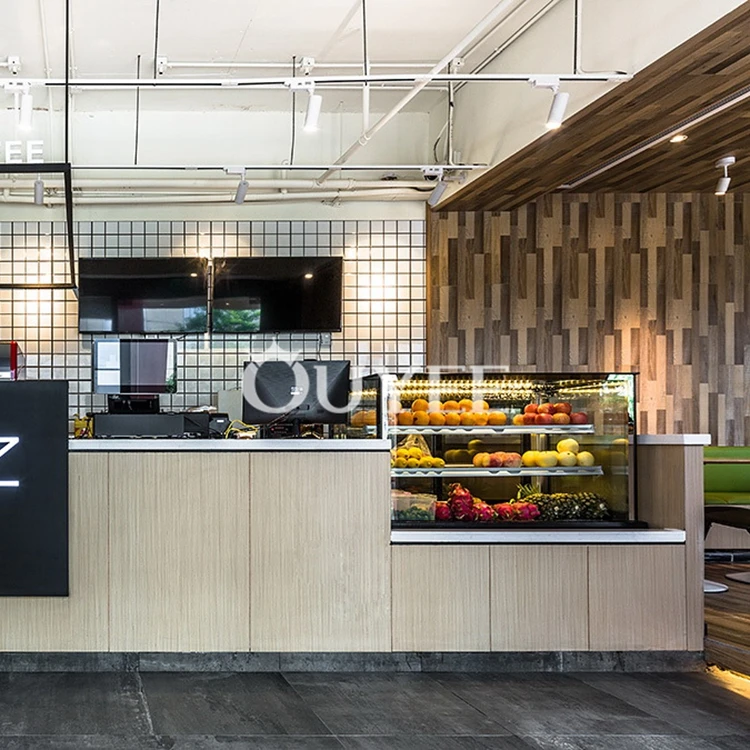 High End Shop Interior Design Commercial Coffee Bar Modern Coffee Shop ...