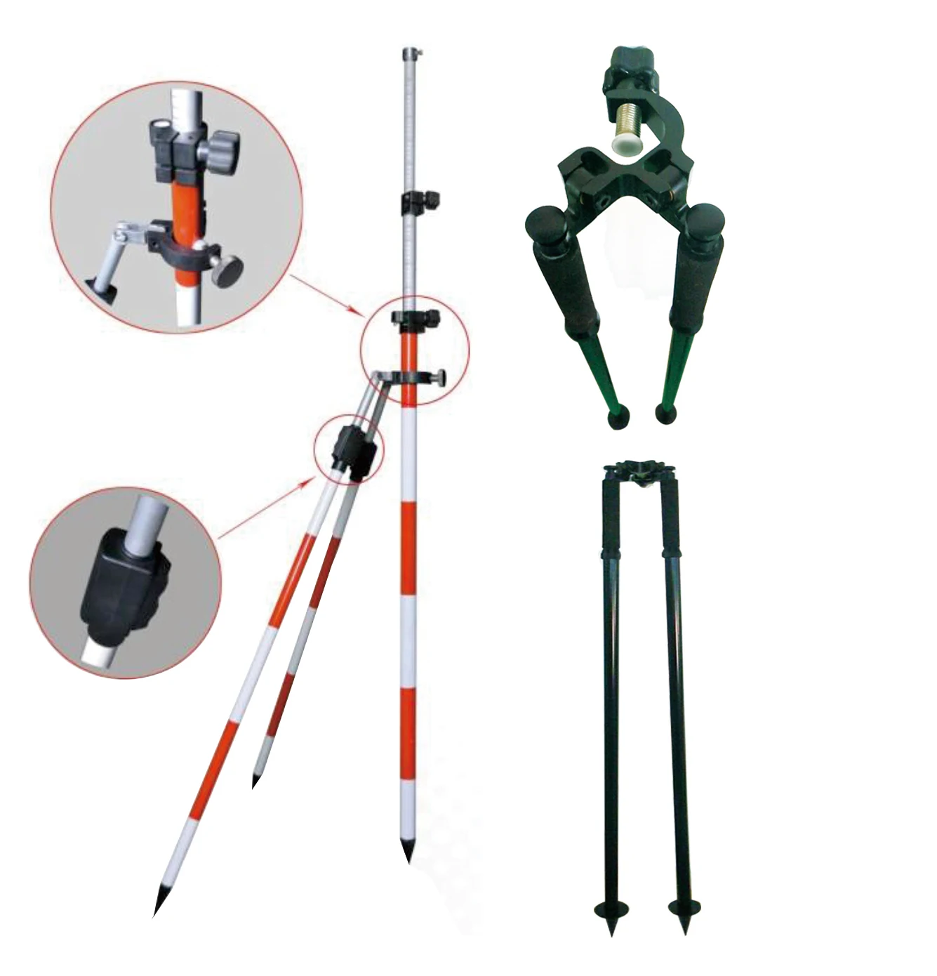 Hot Sale Bipod For Prism Pole Surveying Instrument - Buy Bipod For ...