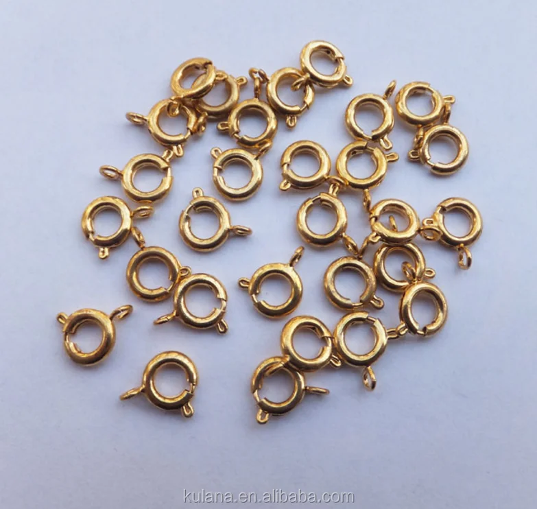 Wholesale Different Size Jewelry Making Findings Spring Ring Clasp ...