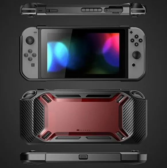 Protective Rubberized Hard Case Cover For Nintendo Switch Console - Buy ...