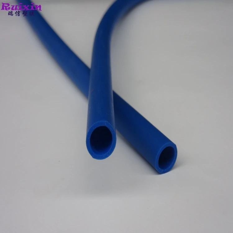Blue Color Flexible Pipe Plastic Hose for Medical Tourniquet