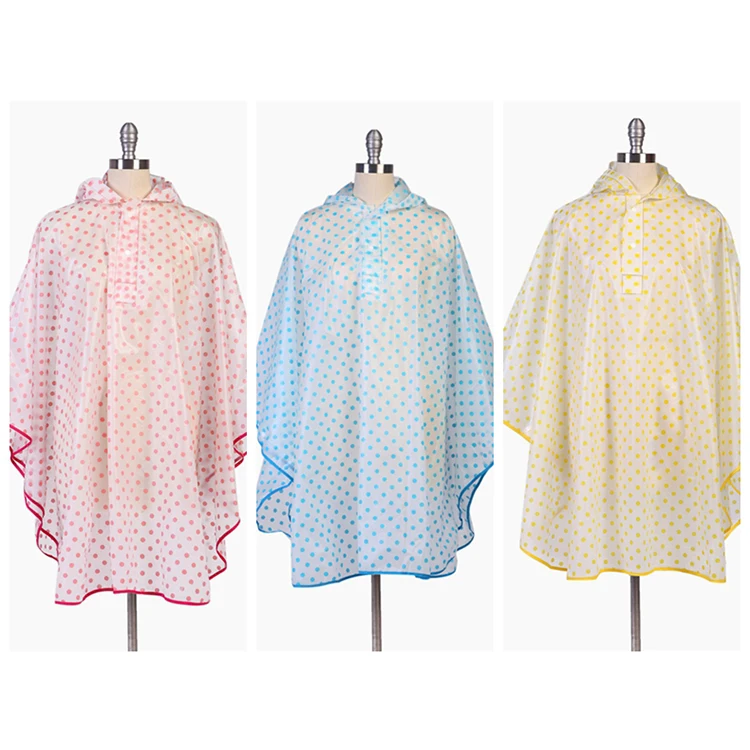 New Arrival Cute Rain Poncho Rain Cape For Women For Hiking And Picnic ...