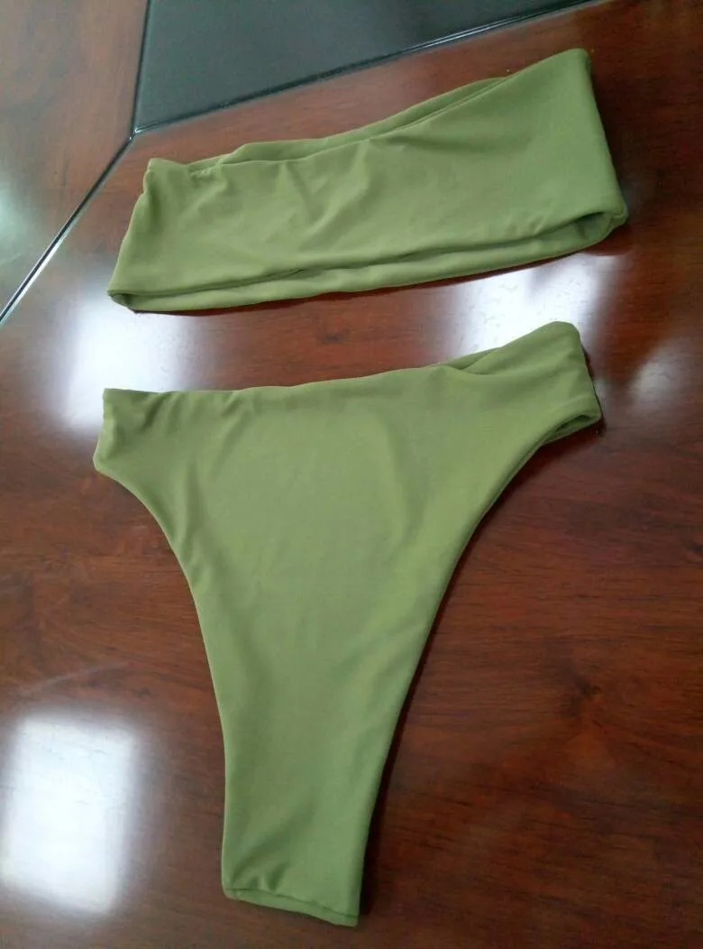 Your Design Labels Guangzhou Oem Custom Unlined Micro Swimwear