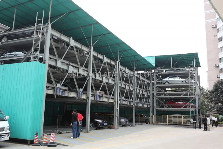 Tubular Steel Parking Structure For Car - Buy Steel Parking Structure ...