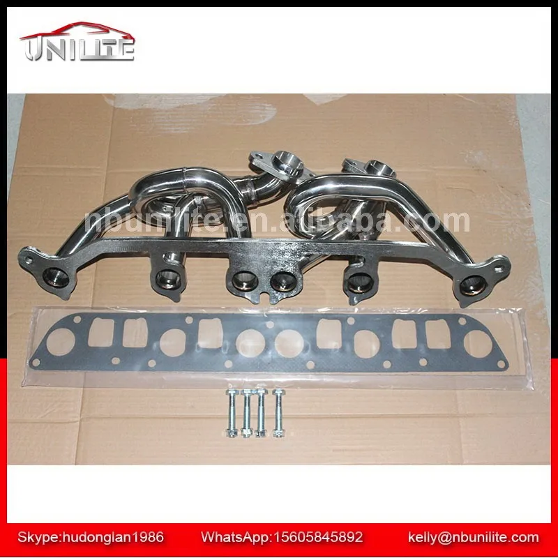 Stainless Steel 6-2 Header For 00-06 Wrangler 4.0 L6 Tj Amc 242 Exhaust ...