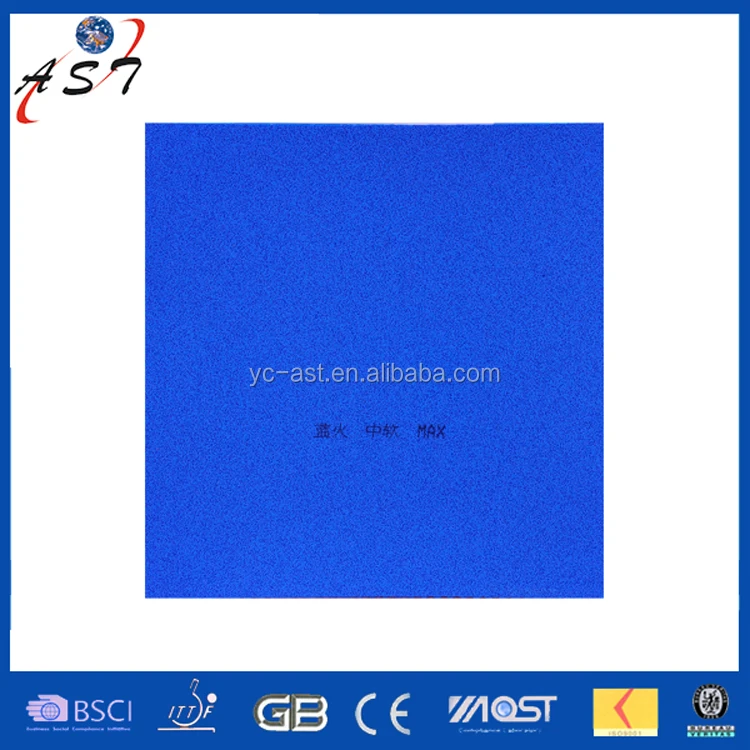 Reactor Ckylin Blue Sponge Ittf Approved Table Tennis Rubber - Buy ...