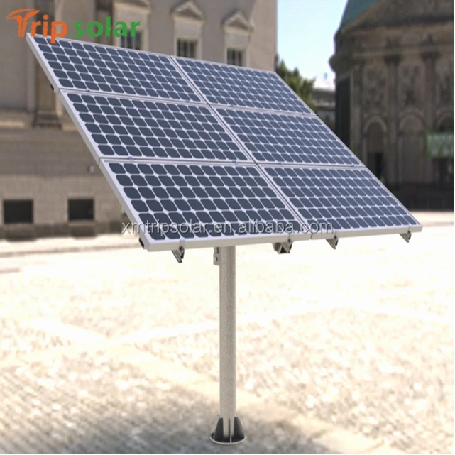 Low Price Pole Solar Panel Ground Mounted Racks System For Home - Buy ...