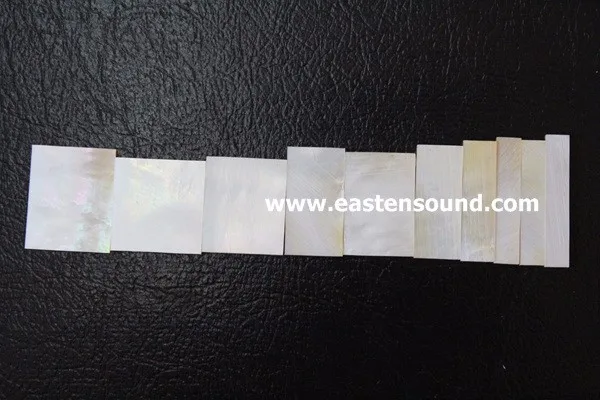 2mm Thick Gold Mother Of Pearl Block Inlay Set For Custom Guitars Cnc ...