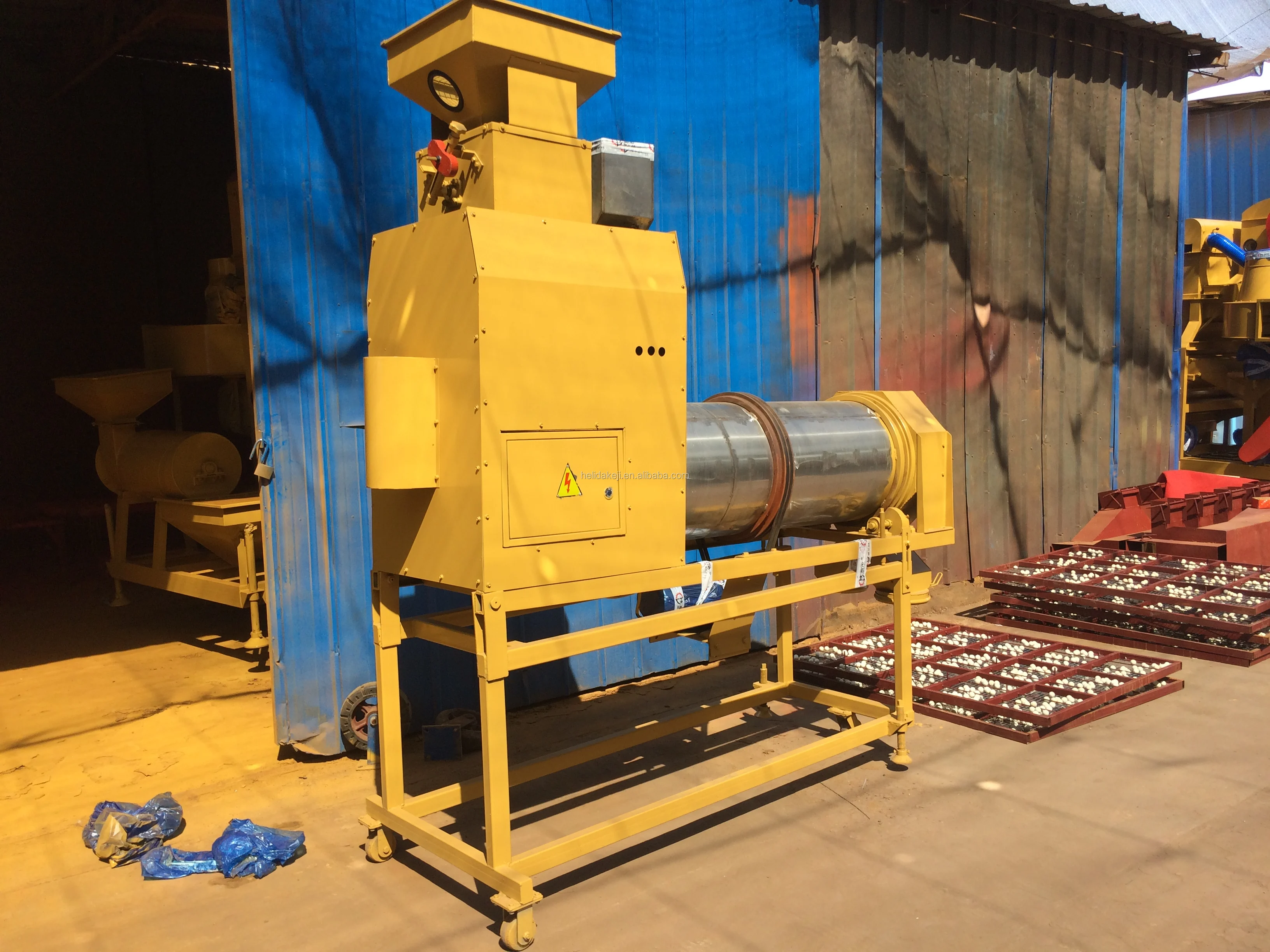 5000kg Capacity Chemical Grain Seed Treatment Machine - Buy Seed ...