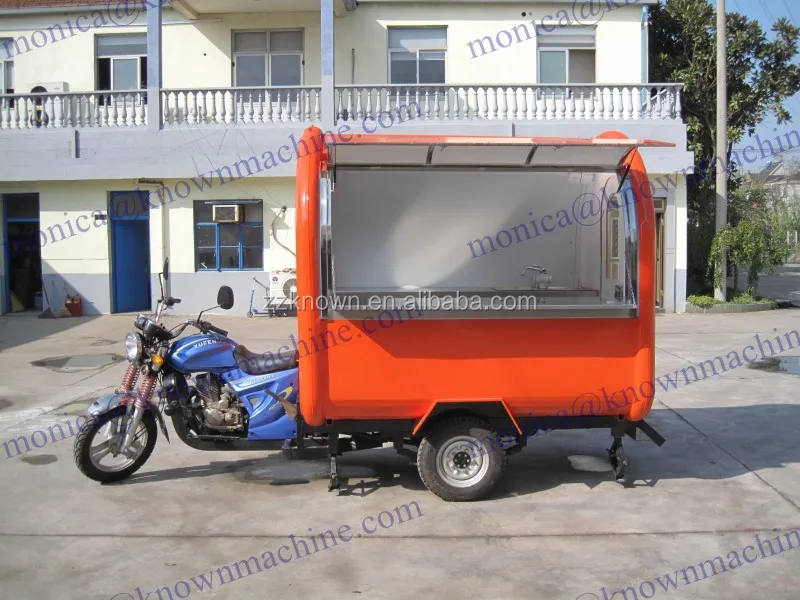 Gasoline Motorcycle Mobile Food Cart/food Trailer/food Van/kiosk/truck ...