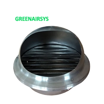 Hvac System Aluminum Circular Weather-proof Kitchen Hood Air Exhaust ...