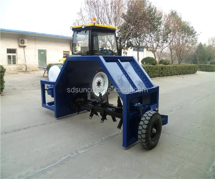 Towable Manual Turner Composting Machines - SAMTRA ZFQ200 ZFQ300