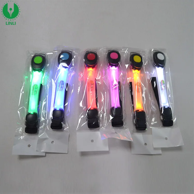 Super Bright Night Flashing Led Safety Reflective Armband,Blinking Led ...
