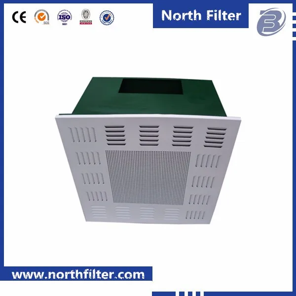 Cleanroom Ceiling Mounted Terminal Filter Diffuser Hepa Box