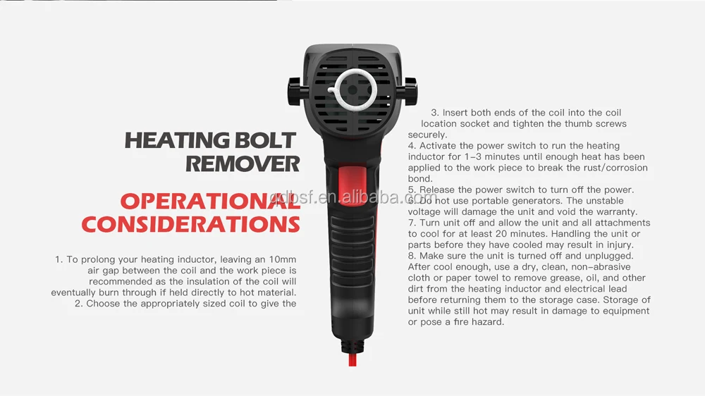 Hbr For Heating Bolt Removal &mini Induction Heater For Bolt Removing ...