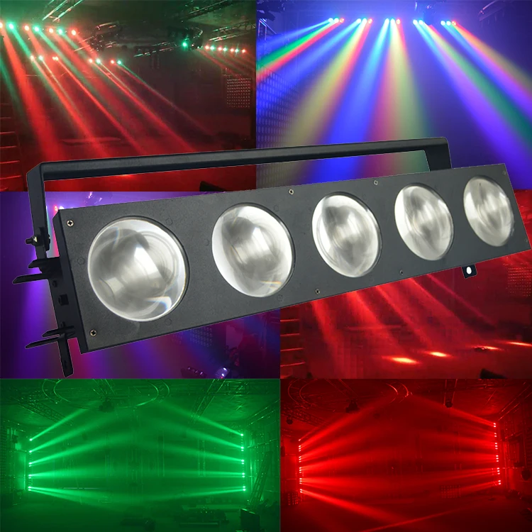 Dmx Led Matrix 10w 5 Head Rgb 3in1 Beam Blinder Led Wash Bar Matrix ...