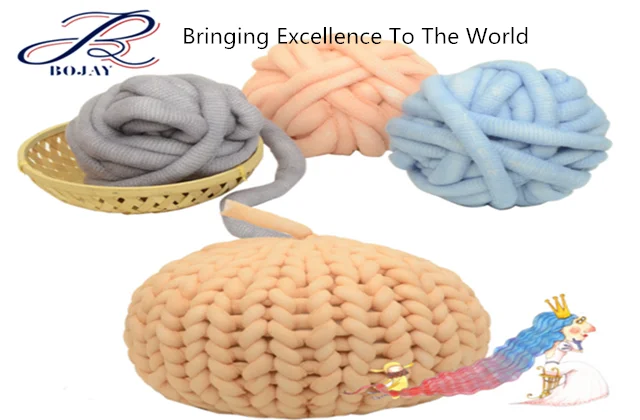 Bojay Super Chunky Braid 100% Cotton Tube Hollow Fiber Filled Super ...