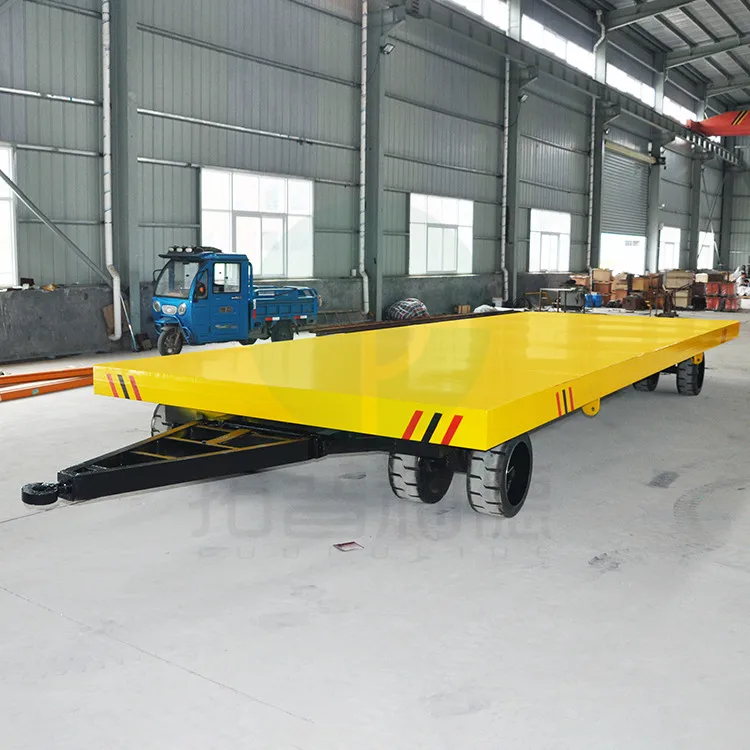 20ft 30tons Turntable Trailer Drawbar Flatbed Container