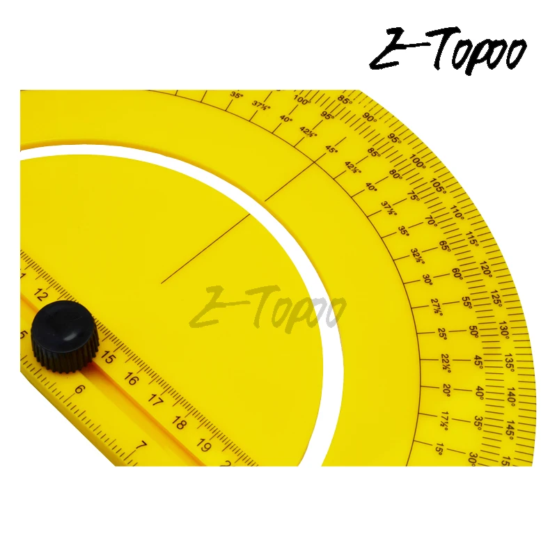 Multifunction Sector Fold Ruler Angle Engineer Protractor Finder ...