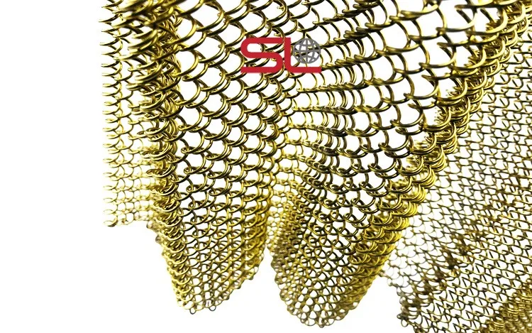 Chain Mail Wire Mesh Stainless Steel Ring Mesh Curtains