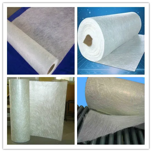 E-glass Glass Fiber Emulsion Surfacing Veil And Chopped Strand Mat ...