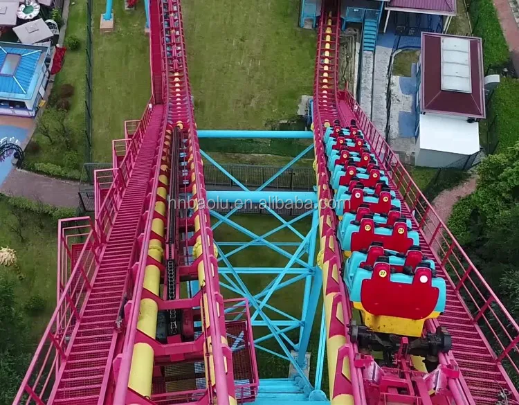 28P Roller Coaster - Thrill and Fun for Amusement Parks