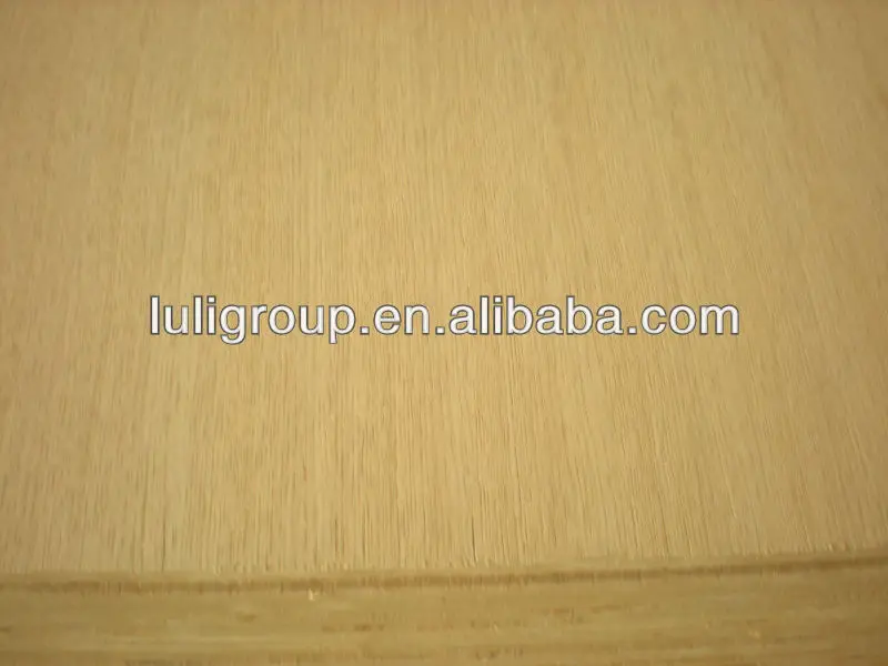 Red Oak Wood Veneer Faced MDF Board - Durable & Stylish