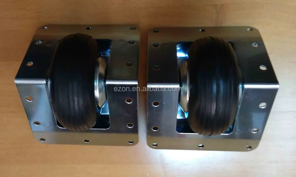 Transport Heavy Duty Caster Wheel,Equipment Box Steel Castor,Recessed ...
