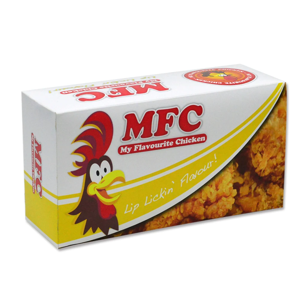 Small Medium Large Fried Chicken Box FC0 FC1 FC3 FC4 All Sizes