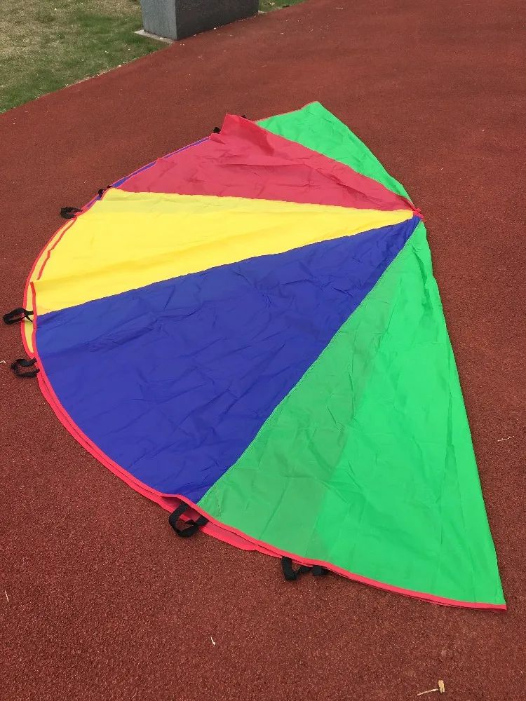 Custom Parachute Kids Game Toy - 9 Handles Fun Outdoor Play