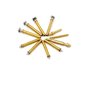 High Precision Brass Contact Pin Gold Plated Copper Terminal Battery ...