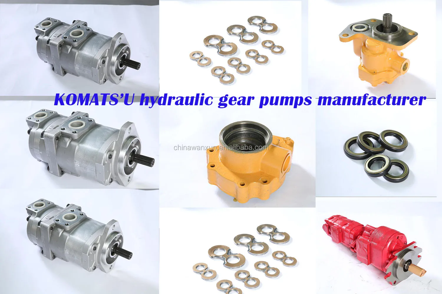 High Quality Wa180 Hydraulic Gear Pump,Oil Pump For Wheel Loader - Buy ...