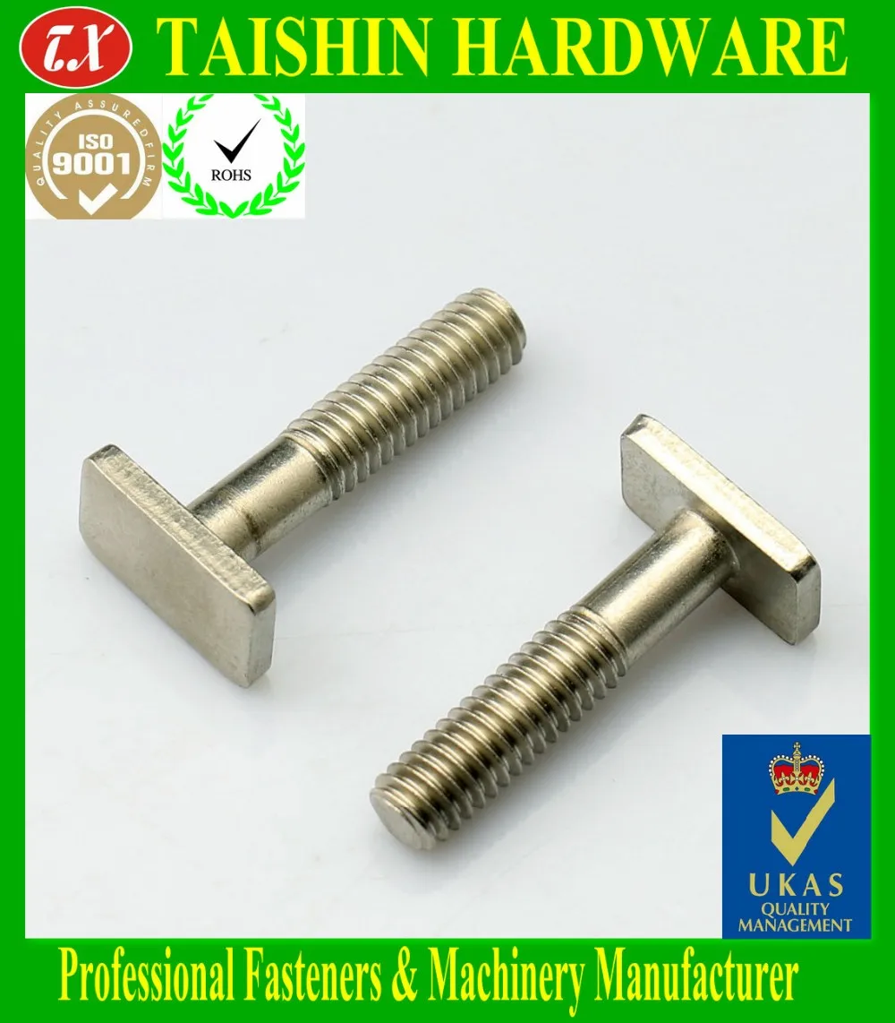 12.9 Grade Stainless Steel Square T Head Partial Thread Screws - Buy ...