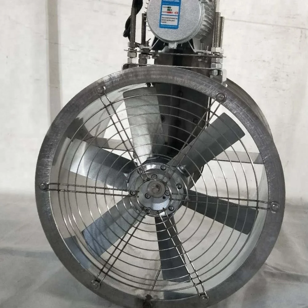 Axial Flow Explosion-Proof Electric Fan for Pipelines AC 380V
