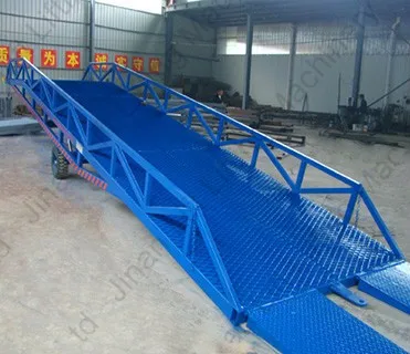 Movable Container Hydraulic Truck Unloading Lift Ramp Forklift Loading ...