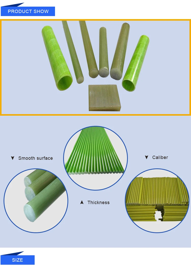 High Strength Fiberglass Rods - Durable and Lightweight