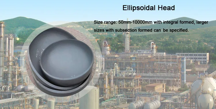 36'' Large Steel Hemisphere Pipe End Cap - Precision & Durability