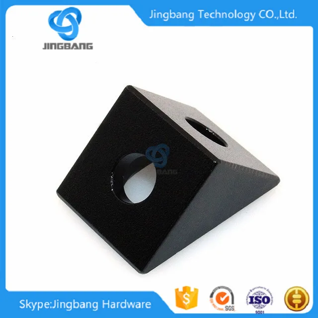 Aluminium Extrusion Support Of Triangle Corner Reinforcing Bracket ...