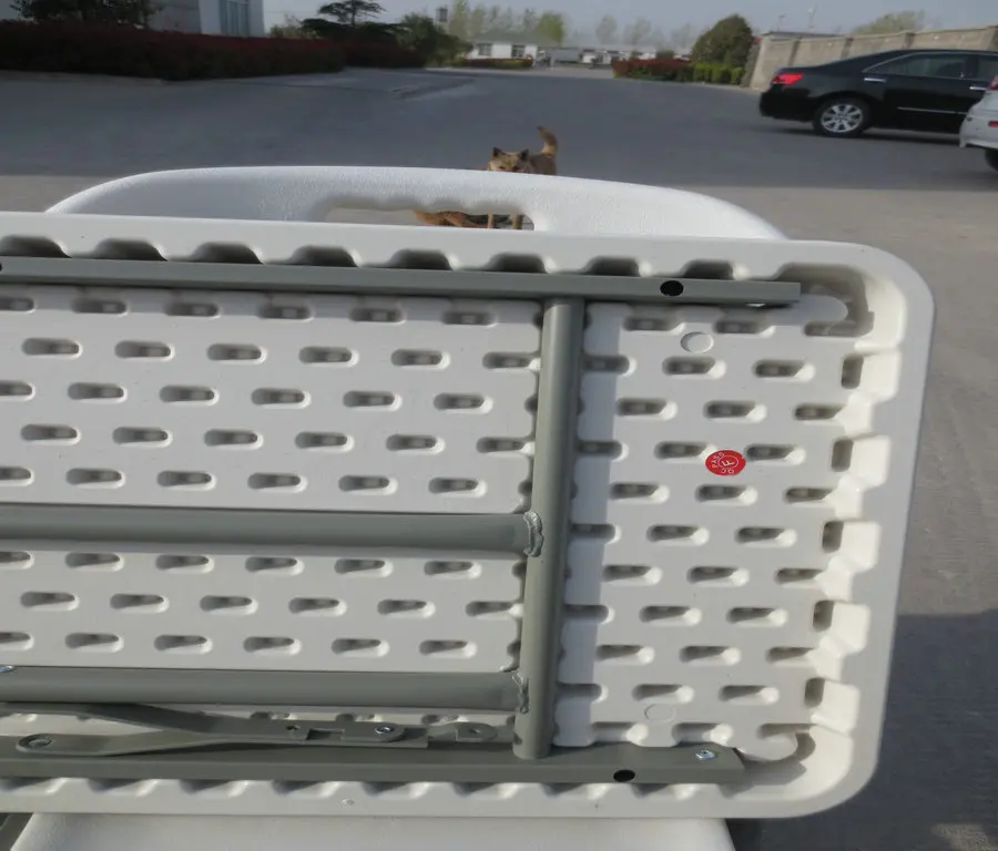 6ft Narrow Plastic Folding Table/183*45cm Activity Pe Table/portable ...