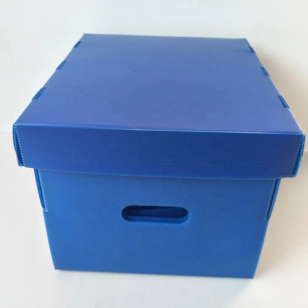 Pp Coroplast Corflute Correx Danpla Corrugated Plastic Box - Buy ...