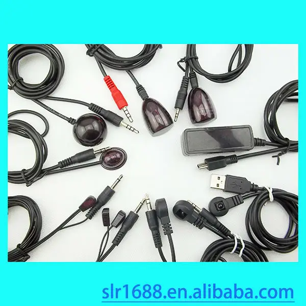 38khz Infrared Ir Blaster Remote Control Receiver 3.5mm Extension Cable ...