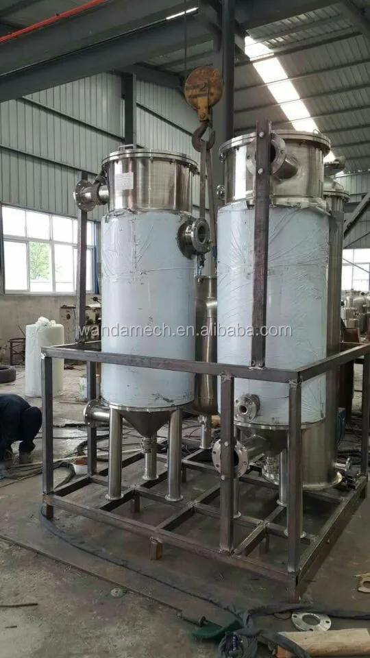 GMP Standard Stainless Steel Milk Vacuum Evaporator