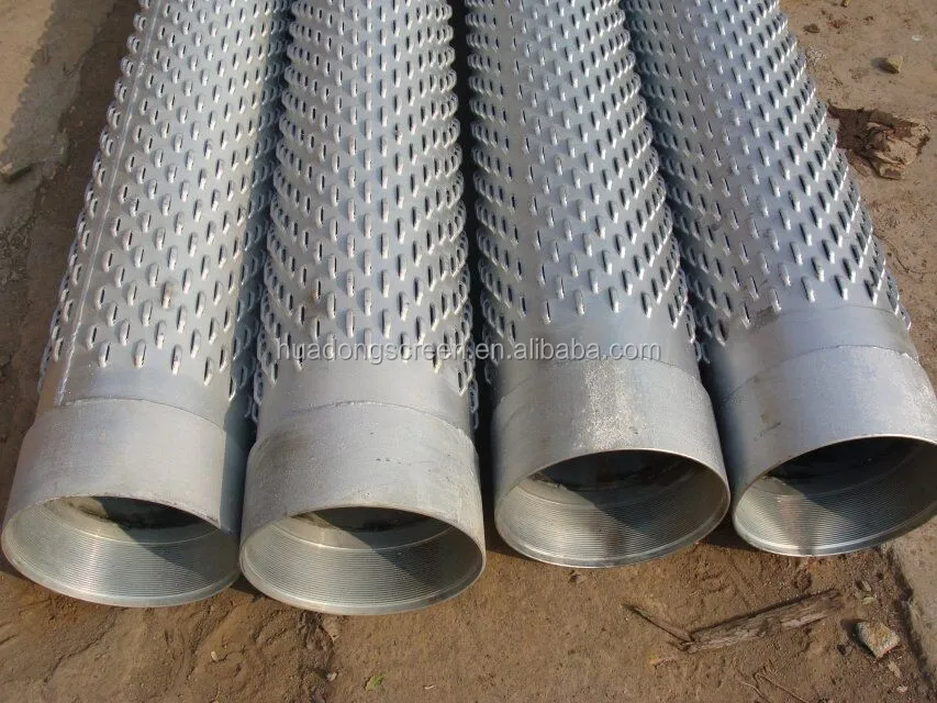 Diameter 168mm 18 Slot Sand Control Bridge Strainer Tube For Water Well ...